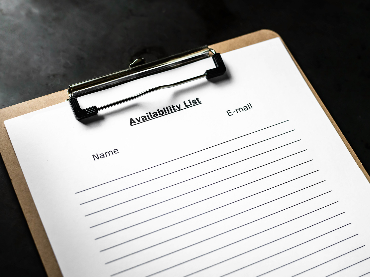 Availability List FAQ | Chic Eats